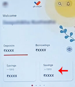 Vyom Union app: View / Download Bank Account Statement - BankBooklet.com