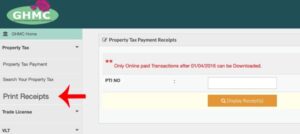 How to Pay Property Tax Online to Hyderabad Municipal Corporation ...