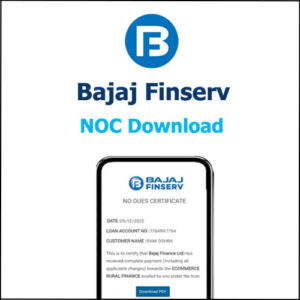 How To Download Bajaj Finserv Loan NOC Letter / Loan Closure ...