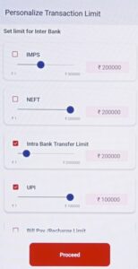 How to Set Transaction Limits Using Union Vyom App (UPI, Online Transfer) - BankBooklet.com